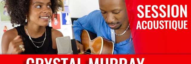 Crystal Murray en session acoustique sur son titre Princess