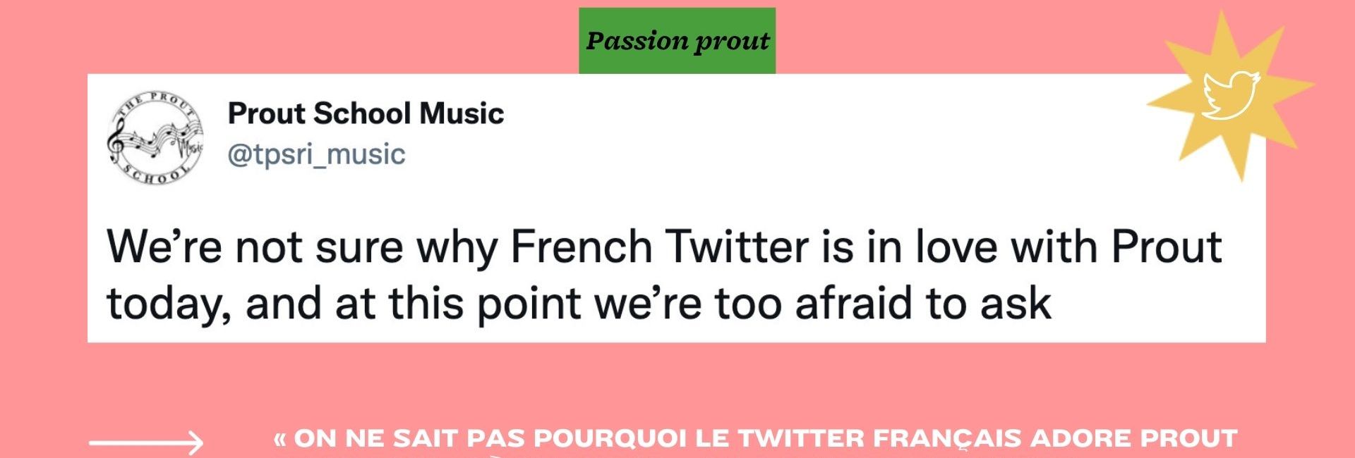 La Prout School existe, le Twitter français l'a trouvée, la suite ne va ...