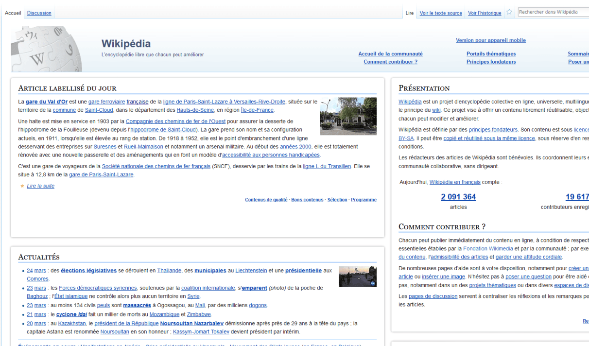 Wikipédia en français ne fermera pas ses portes pour protester contre ...